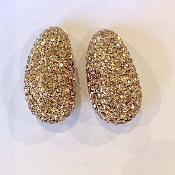 Jarin | Jewelry | Vintage Pave Earrings | Poshmark